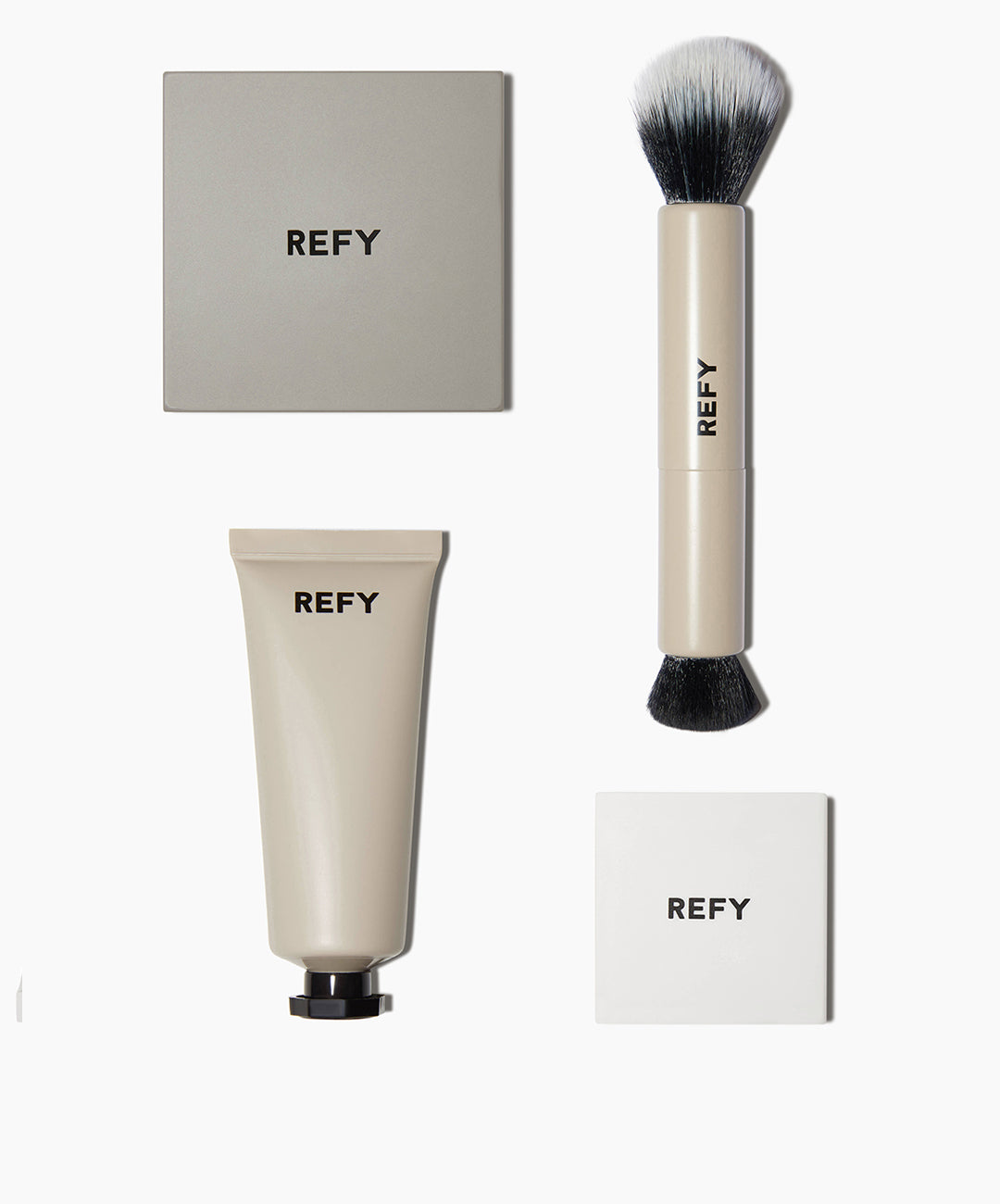 Face Collection + Duo Brush | Bronzer, Blusher & Highlight | REFY